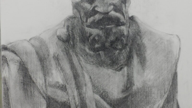 石膏デッサン plaster drawing｜T.Norihito Artworks